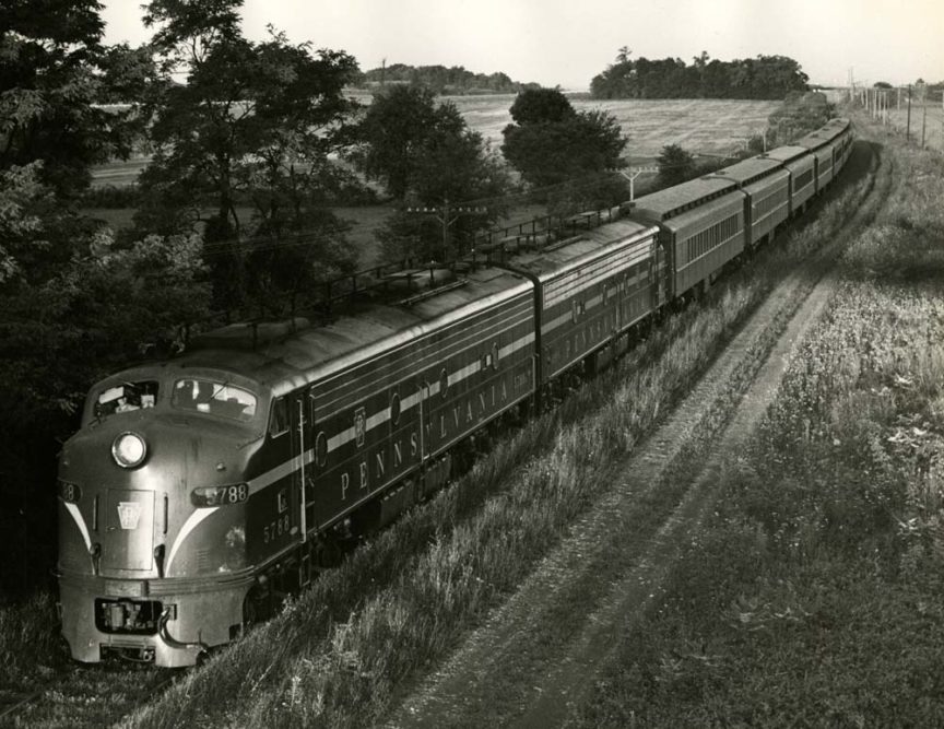 Pennsylvania RR - PRR Atlantic City Excursion North - Cumberland County ...
